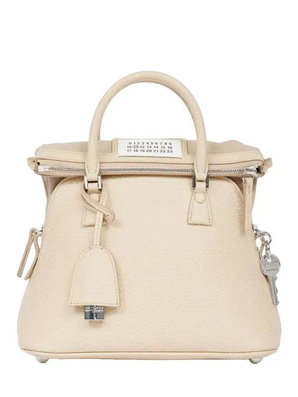 MAISON MARGIELA 5ac Classique Mini Tote Bag - Neutrals