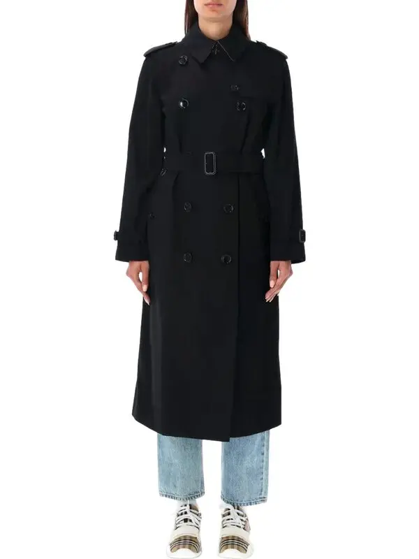 Burberry The Waterloo Trench Coat - Black