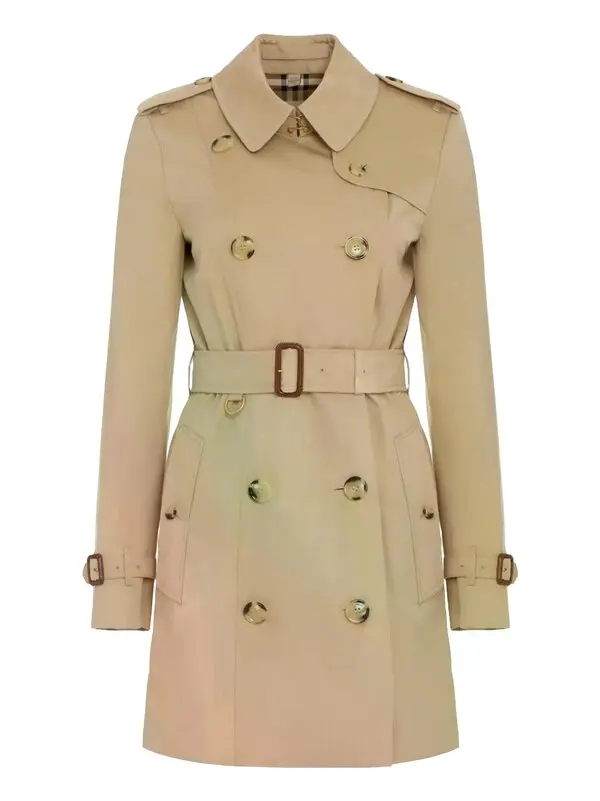 Burberry Double-breasted Trench Coat - Neutrals