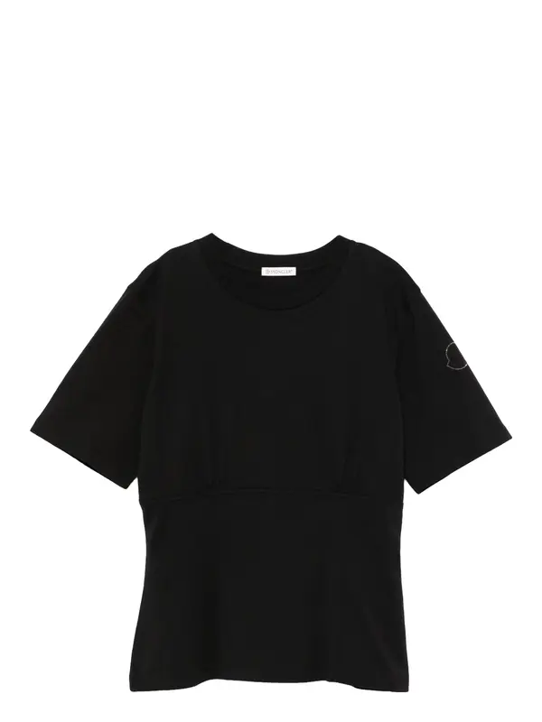 Moncler Logo-embellished T-shirt - Black