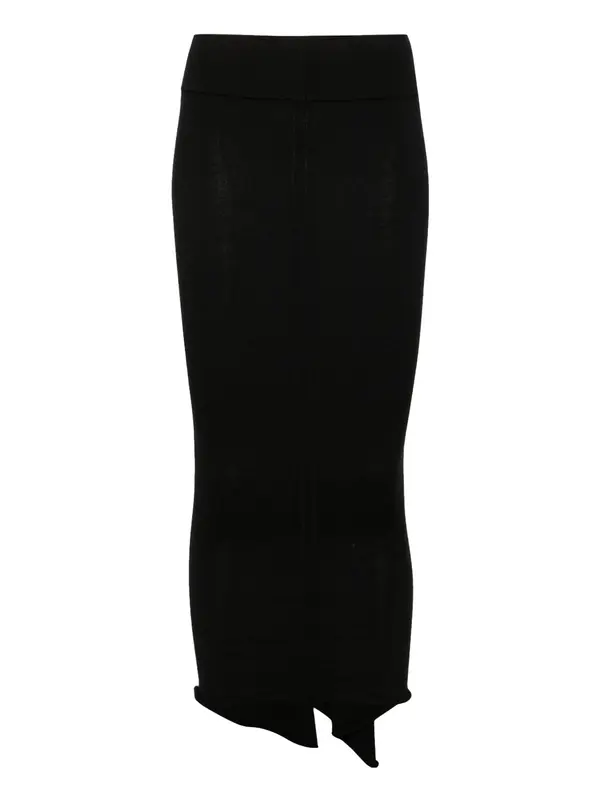 Rick Owens Porterville Fitted Skirt - Black