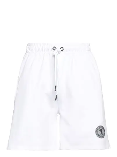 BIKKEMBERGS Cotton French Terry Shorts - White