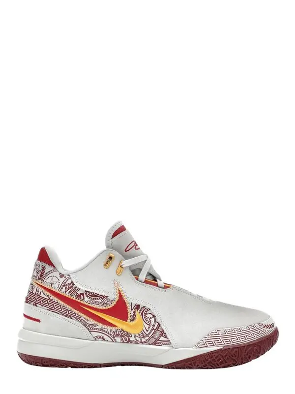 Nike Lebron Nxxt Gen Ampd Usc Sneakers - Light Bone/university Gold/team Crimson