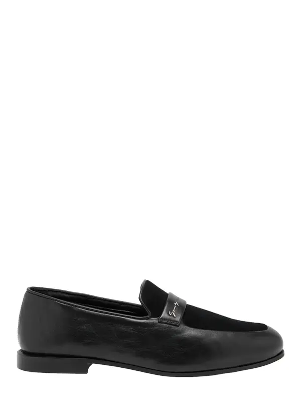 Givenchy Leather Loafers - Black