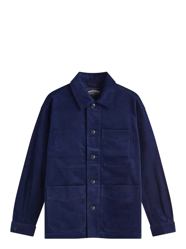 FRIZMWORKS Corduroy French Work Jacket - Navy