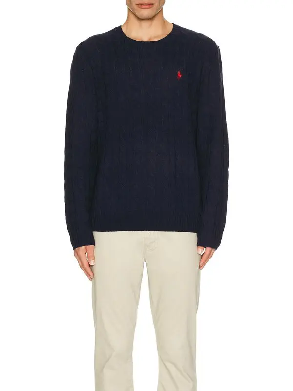 Polo Ralph Lauren Long Sleeve Pullover - Hunter Navy