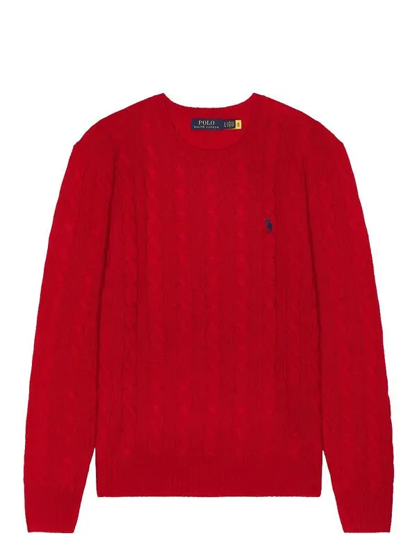 Polo Ralph Lauren Long Sleeve Pullover - Red