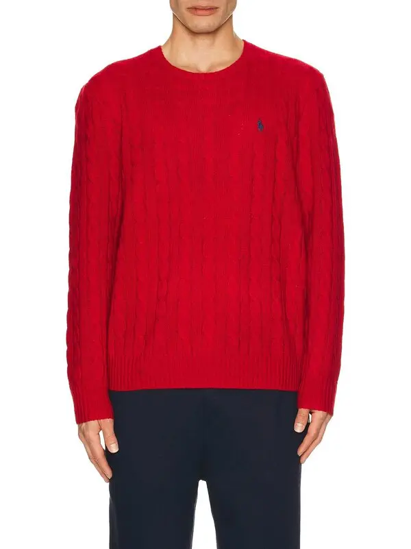 Polo Ralph Lauren Long Sleeve Pullover - Red