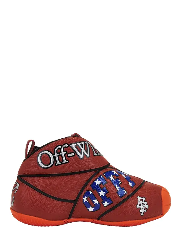 Off-White The Ball Sneakers - Orange