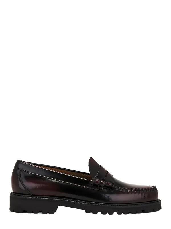 G.H.BASS Larson Lug Loafers - Wine