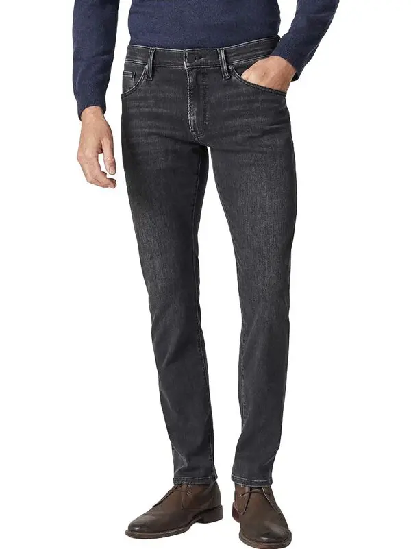 34 Heritage Champ Athletic Fit Tapered Jeans - Dark Smoke Refined