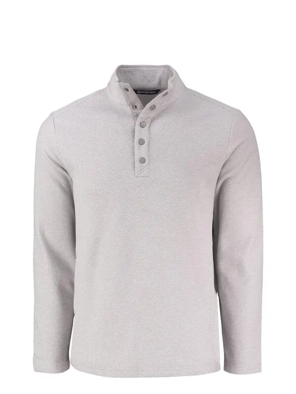 Cutter & Buck Hunts Point Fleece Snap Pullover - Polished
