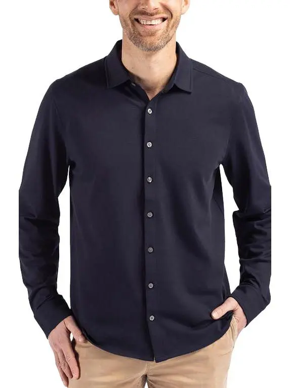 Cutter & Buck Advantage Soft Button-up Shirt - Liberty Navy