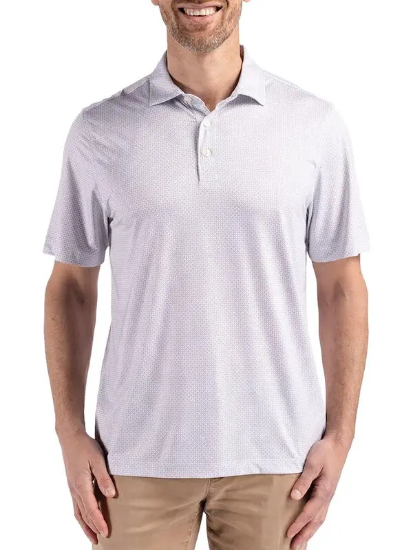 Cutter & Buck Pike Diamond Dot Print Polo - Polished