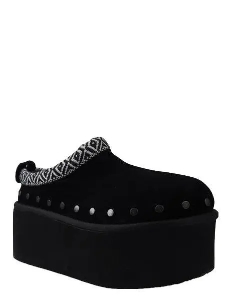 CANDIE'S Salina Platform Clog - Black