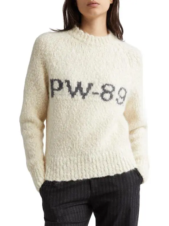 Paloma Wool Solo Graphic Sweater - Ecru