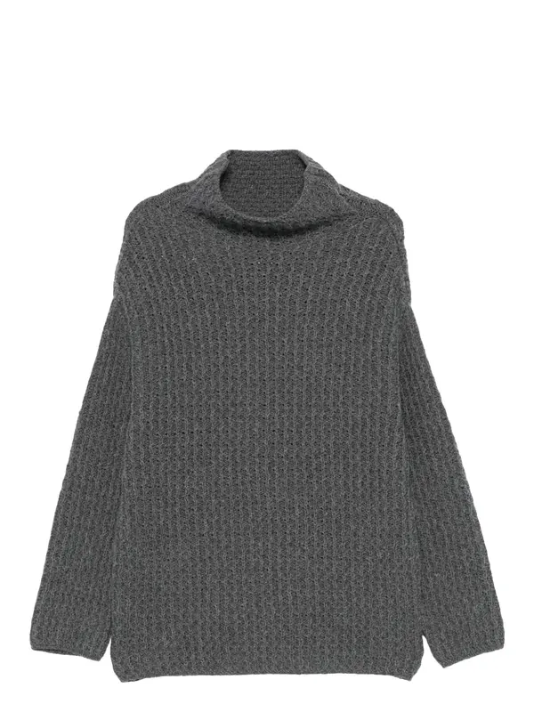 FORME D'EXPRESSION Chunky Ribbed-knit Sweater - Grey