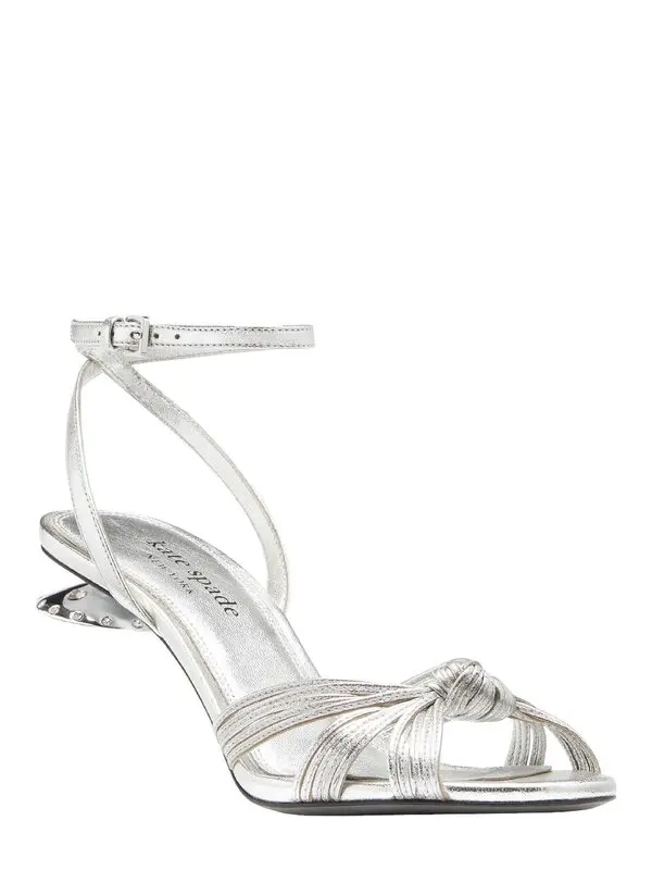 Kate Spade New York Spaced Out Spaceship Heel Sandal - Silver