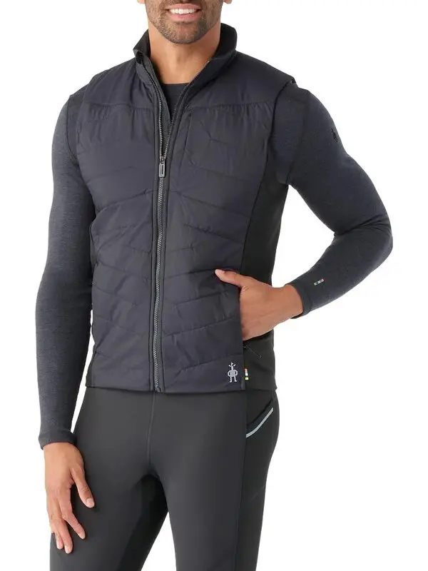Smartwool Smartloft Insulated Nylon Vest - Black