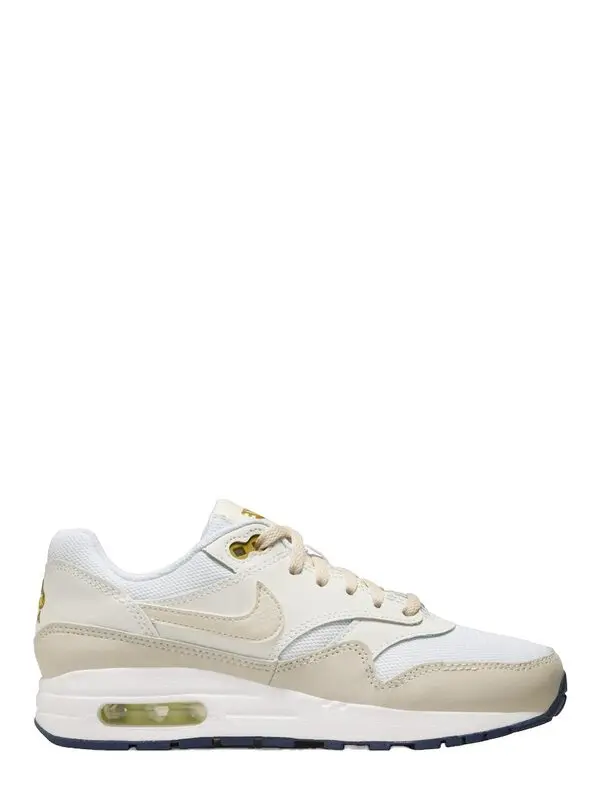 Nike Air Max 1 Sneakers - White/bronzine/barely Volt