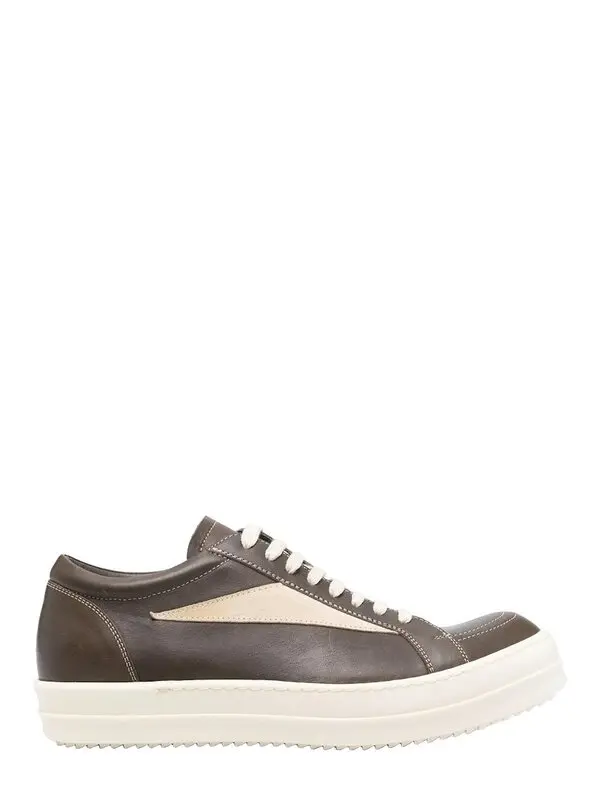 Rick Owens Porterville Vintage Low Sneakers - Bean/milk