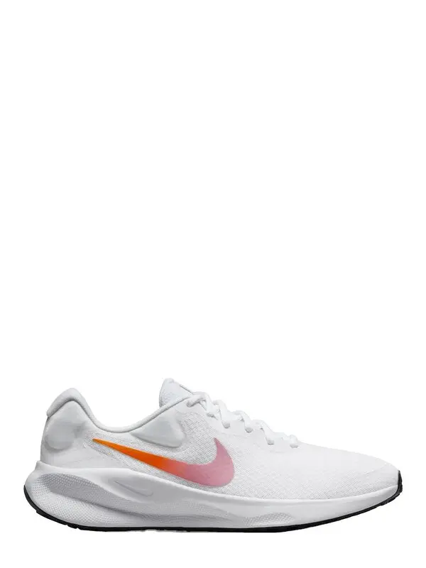 Nike Revolution 7 Hyper Crimson Sneakers - White/beyond Pink/black