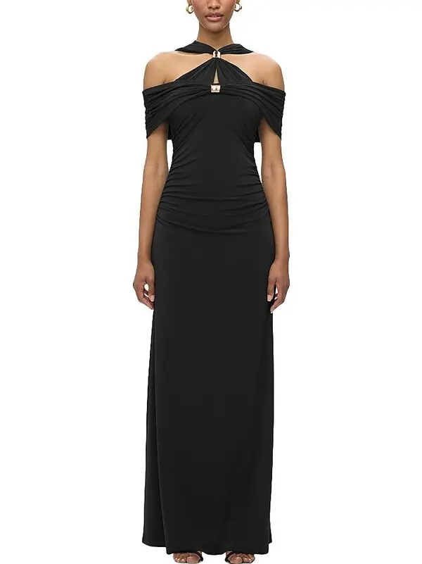 Herve Leger Elle Gown - Black