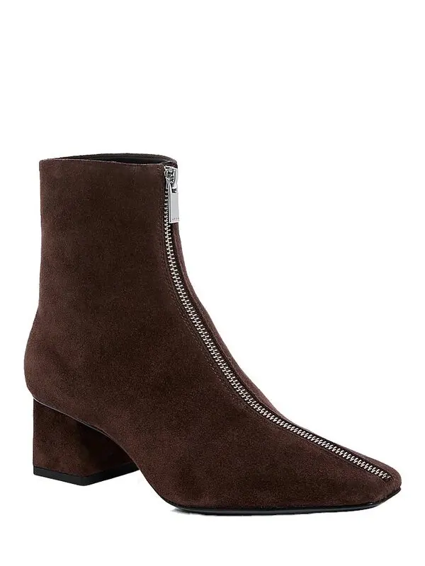 Simkhai Ryder Suede Ankle Boots - Cacao
