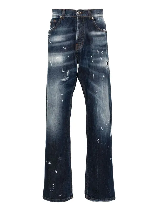 John Richmond Straight-leg Jeans - Blue