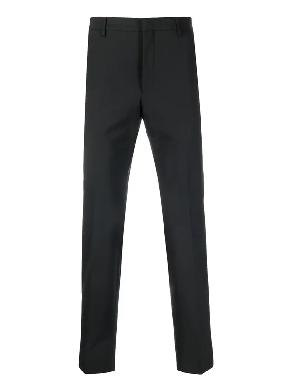 Prada Cropped Tailored Trousers - Black