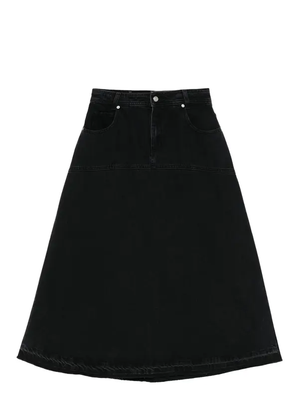 Ba&sh Volentia Midi Skirt - Black