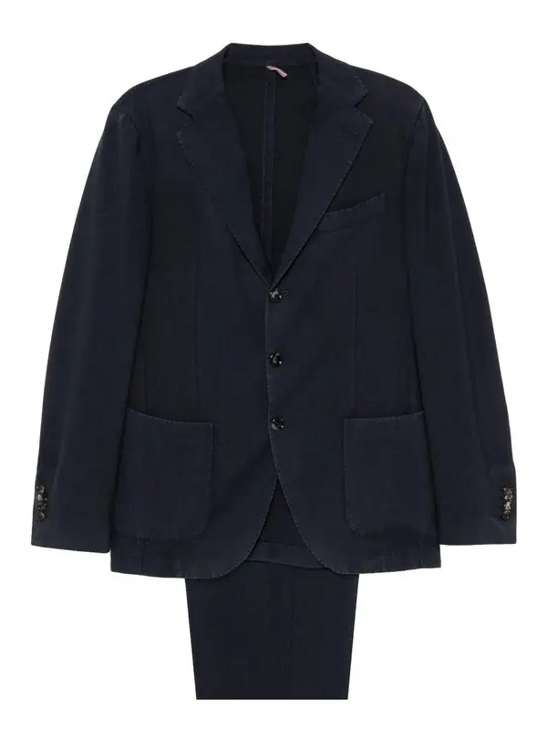 DELL'OGLIO Wool Suit - Blue