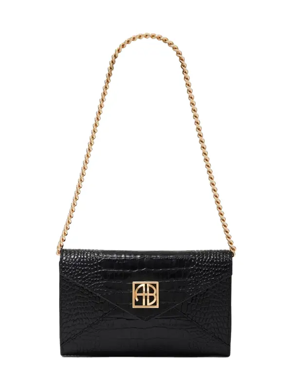 ANINE BING Elly Clutch Bag - Black