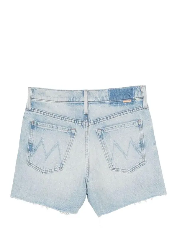 MOTHER The Proper Denim Shorts - Blue