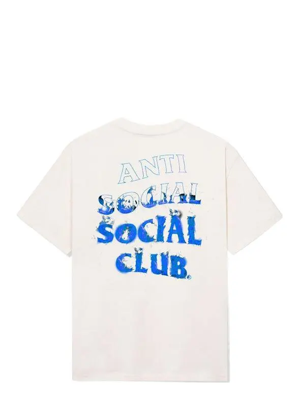 ANTI SOCIAL SOCIAL CLUB Fire Inside 2 Tee Shirt - Cream