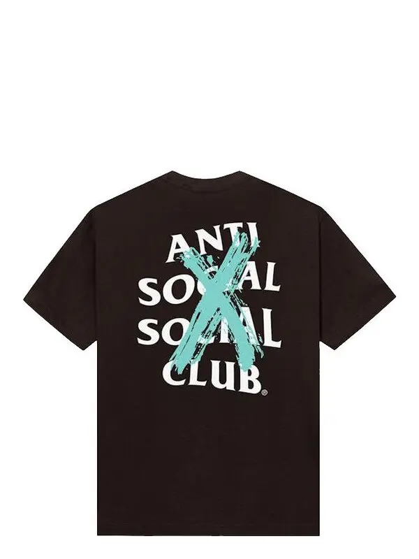 ANTI SOCIAL SOCIAL CLUB Cancelled Vip Only Drop Tee Shirt - Brown