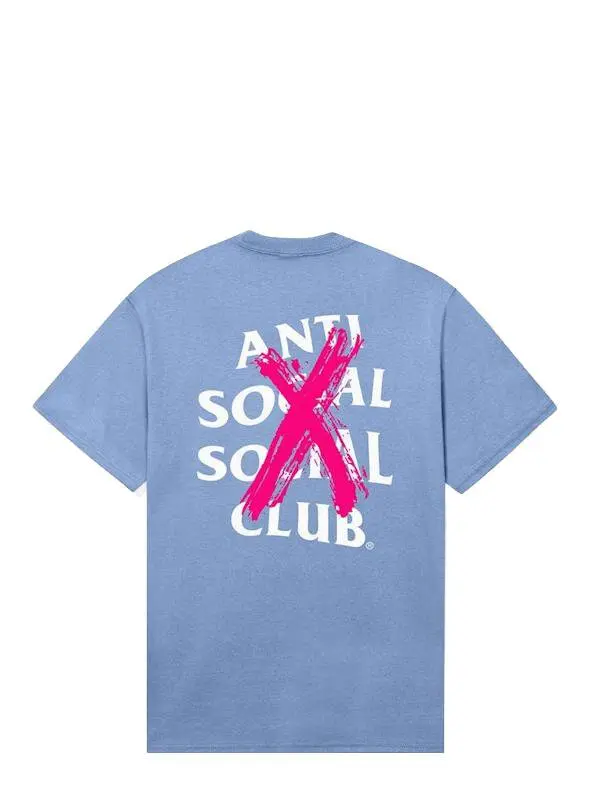 ANTI SOCIAL SOCIAL CLUB Cancelled F&f Tee Shirt - Blue