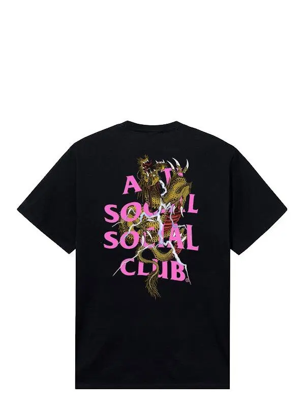 ANTI SOCIAL SOCIAL CLUB Double Dragon 2 Tee Shirt - Black