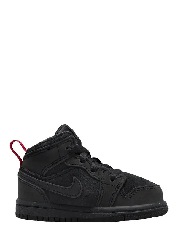 JORDAN 1 Mid Se Craft - Dark Smoke Grey/varsity Red/black
