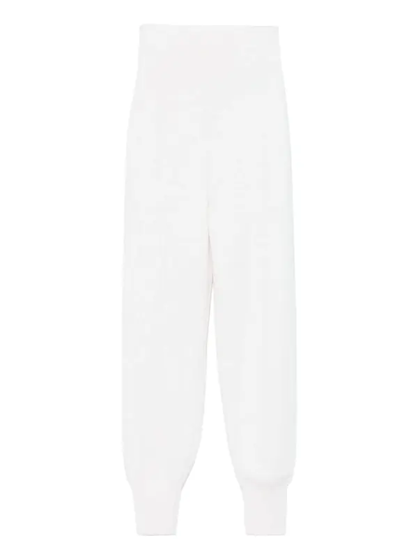 Chloé Wool Knitted Trousers - White