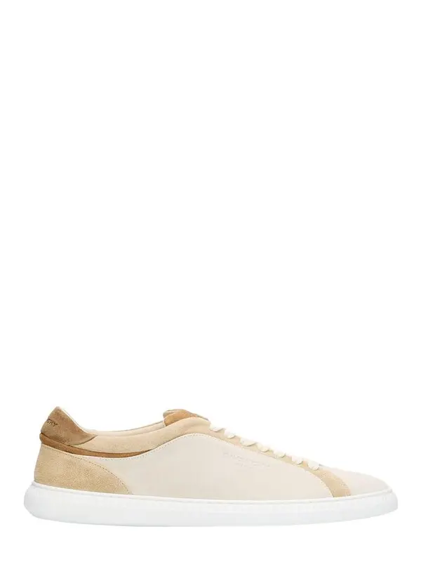 Givenchy G Set Suede Low-top Sneakers - Tan/brn/wht