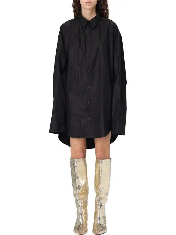 Balenciaga Shirt Dress - Black
