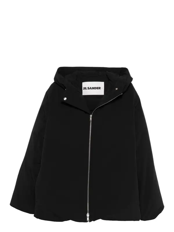 JIL SANDER Padded Jacket - Black