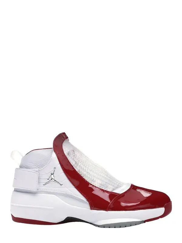 JORDAN 19 Og Midwest Sneakers - White/varsity Red/metallic Silver