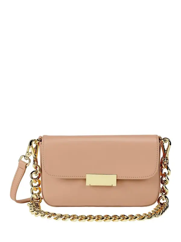 Gigi New York Edie Shoulder Bag - Cappuccino