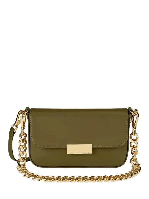 Gigi New York Edie Shoulder Bag - Olive