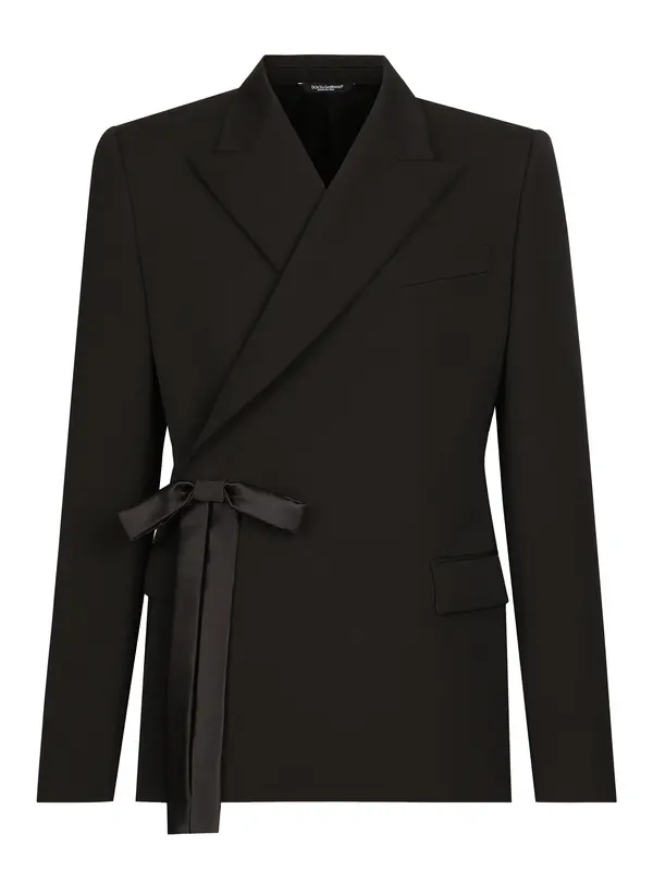 Dolce & Gabbana Double-breasted Jacket - Black