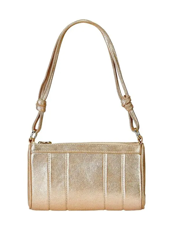 Gigi New York Maggie Shoulder Bag - Platinum Metallic