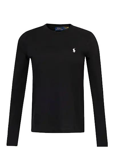Polo Ralph Lauren Logo-embroidery Long-sleeve T-shirt - Polo Black