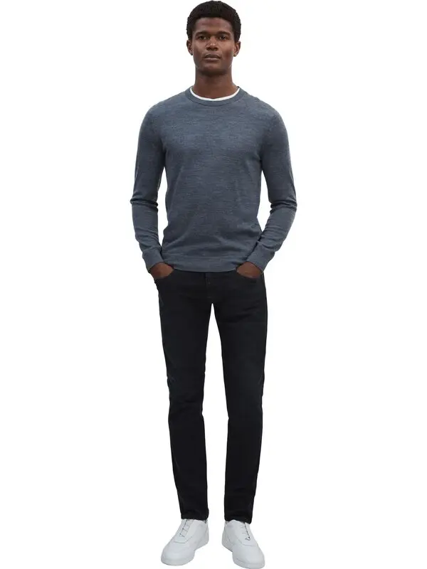 REPLAY Anbass Slim-fit Hyperflex Jeans - Dark Blue